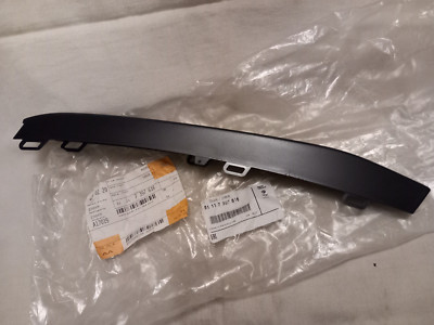 graniture finition pare choc avant droit BMW 51117397616 pièce neuve d ...