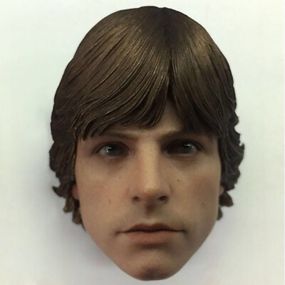 1/6 Young Luke Skywalker EP4-6 Head Sculpt Fit 12'' Hot Toys Action ...