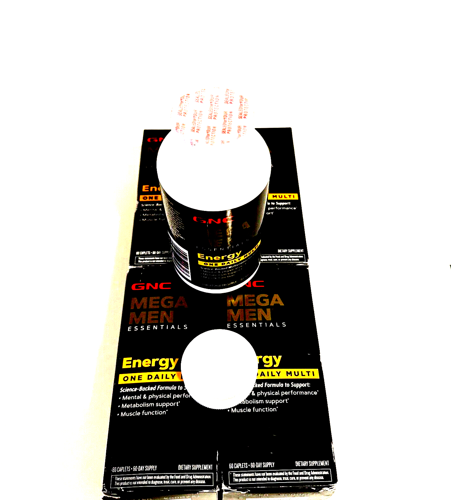 9x GNC Mega Men - Energy/Multivitamin 60 Ct/ea = 540 Total *(Read ...