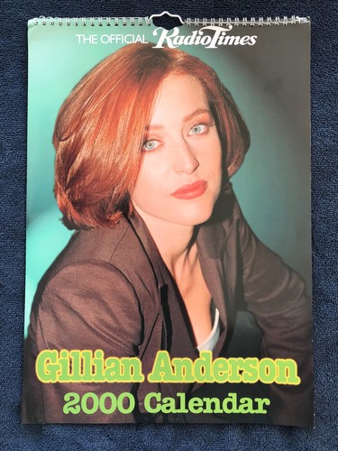 2000 Gillian Anderson Wall Calendar British Import Oversize | eBay