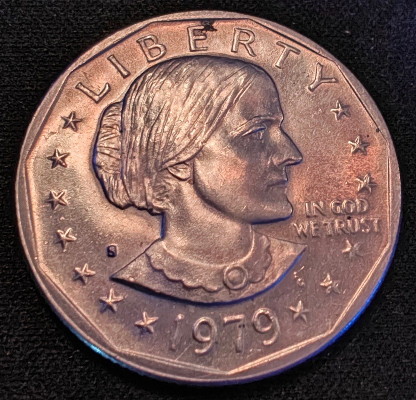 1979 Susan B Anthony S "Error" Read Description Double Die Obverse On ...