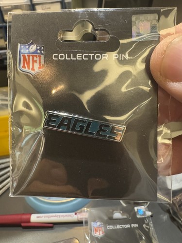 Philadelphia Eagles Script Logo Pin NFL WINCRAFT | eBay