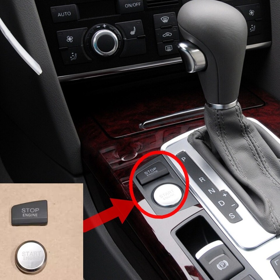 Engine Ignition Start-Stop Switch Button Cap Repair Kit for Audi A6 C6 ...