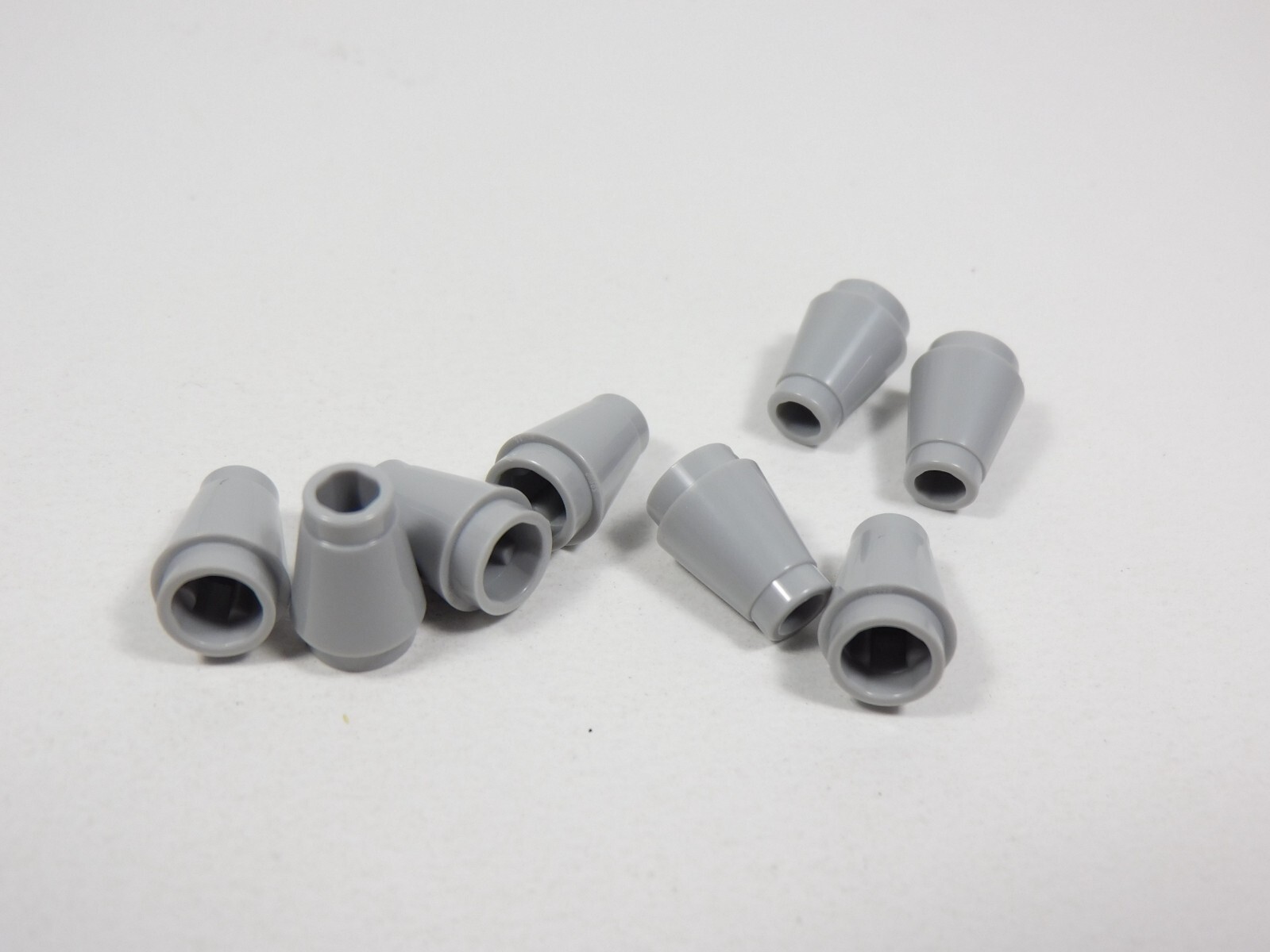 LEGO 8 Light Bluish Gray Round 1x1 Cones M11 | eBay