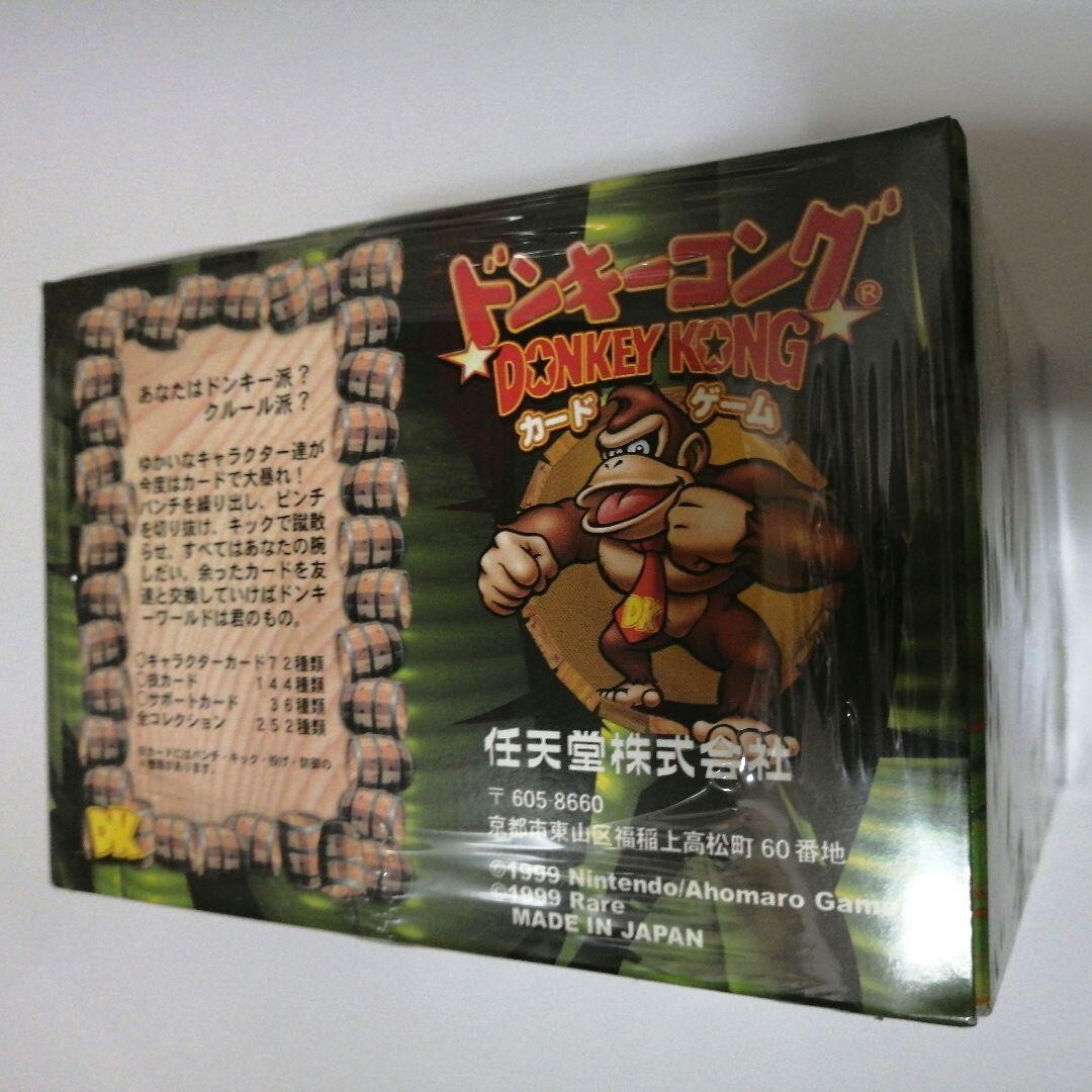 Nintendo Donkey Kong Card Game Starter Pack 1 Authentic w/ Box Super ...
