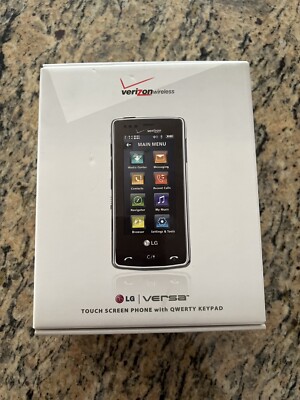 LG VX9600- Black Silver (Verizon) Cellular Phone with Keyboard/rarely ...