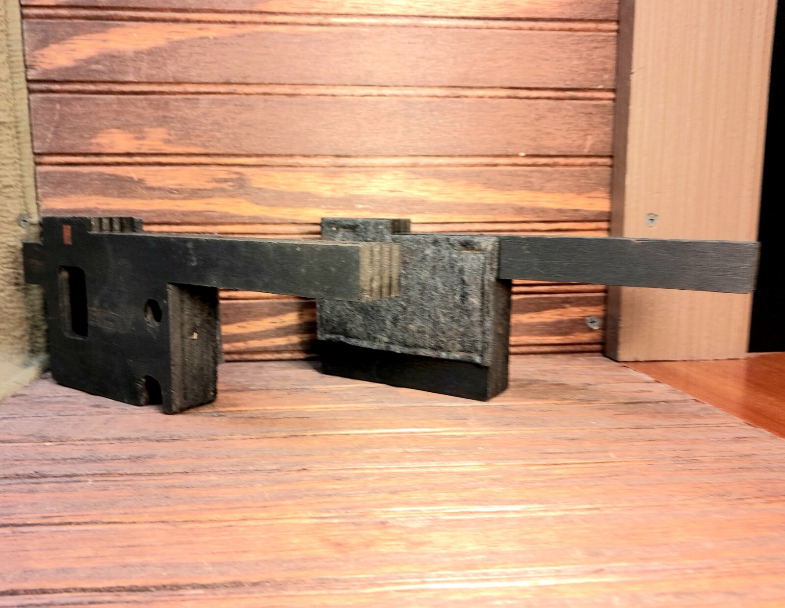 Hammond Organ Hardware, A Set Of Lower Manual Console Wooden Brackets ...