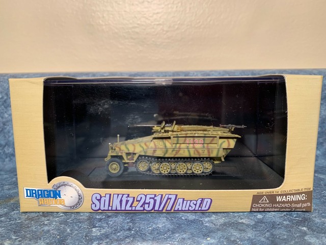 Dragon Armor 1 72 Sd.kfz.251/7 Hanomag Ausf D Italy 1944 No. 60296 for ...