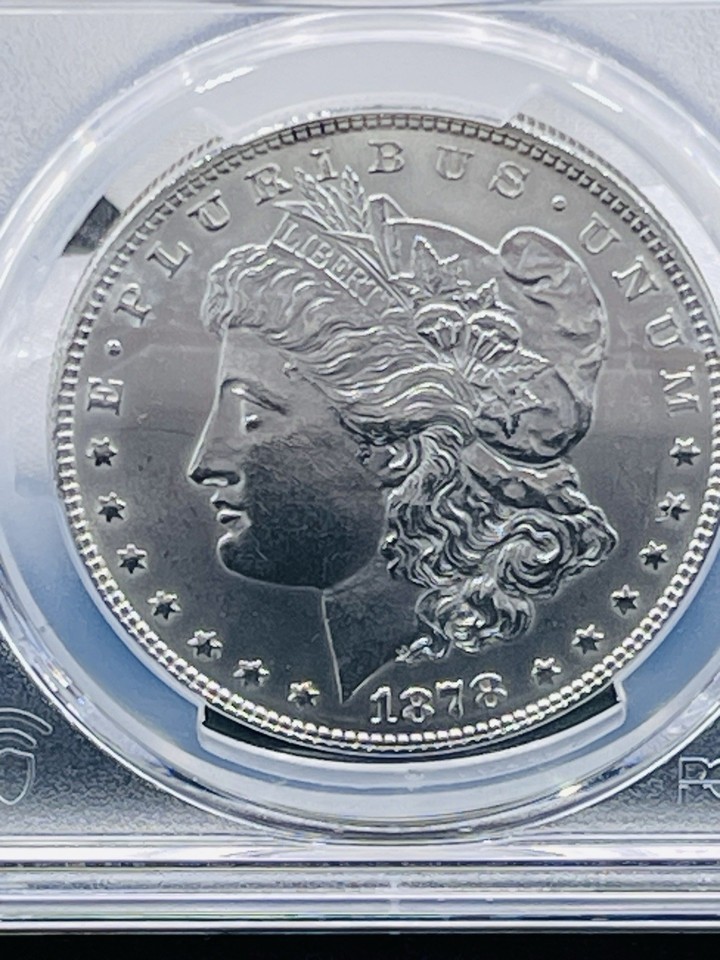 🔥 1878 7TF Morgan $1 - PCGS Gold Shield VAM 169 Quad Stars HOT 50 UNC ...
