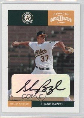 2004 Donruss Team Heroes Auto Shane Bazzell #307 Auto | eBay UK