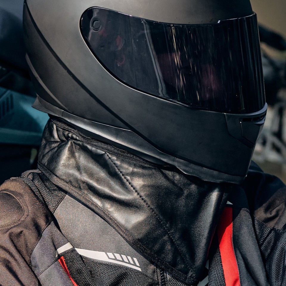 ILM Full Face Motorcycle Helmet with 2 Visors & Free Neck Scarf Street ...
