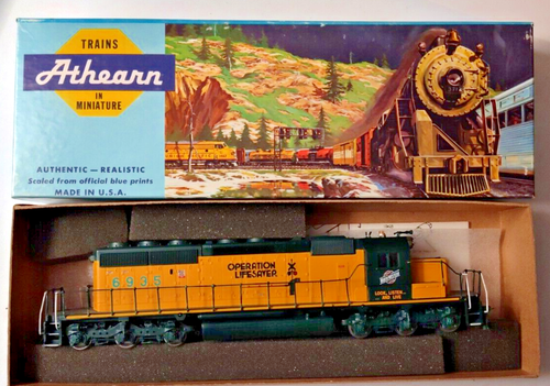 HO Scale Athearn Chicago Northwestern SD40-2 Diesel locomotive no 6935 | eBay