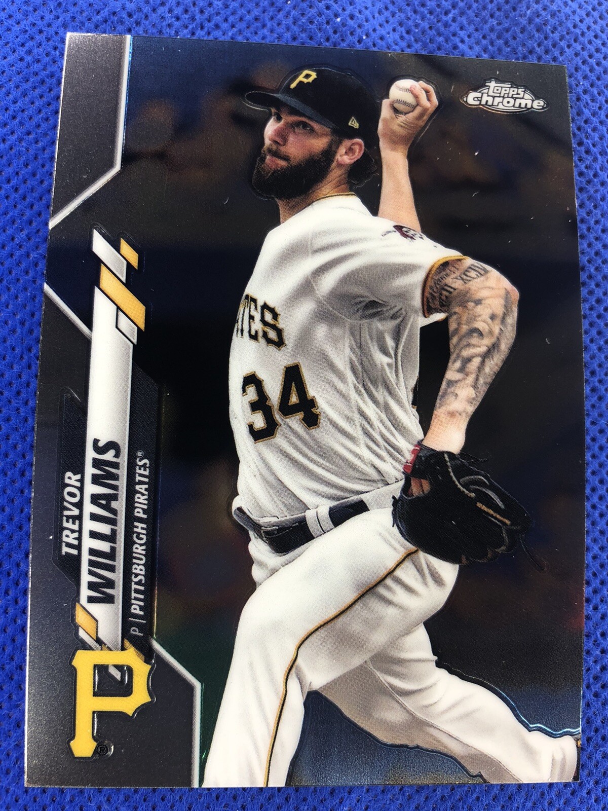 2020 #163 Trevor Williams Topps Chrome Baseball | eBay