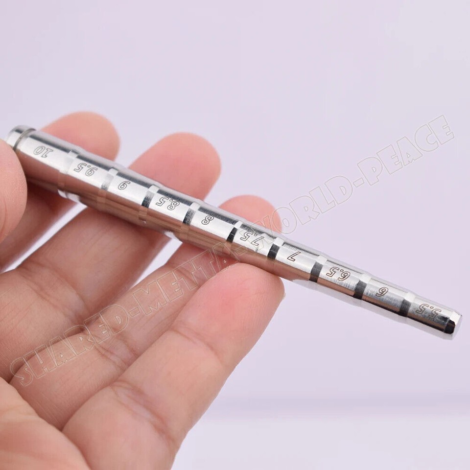 Metal Plug Male Sounds Dilator Stainless Steel Urethral Sounding Tool ...