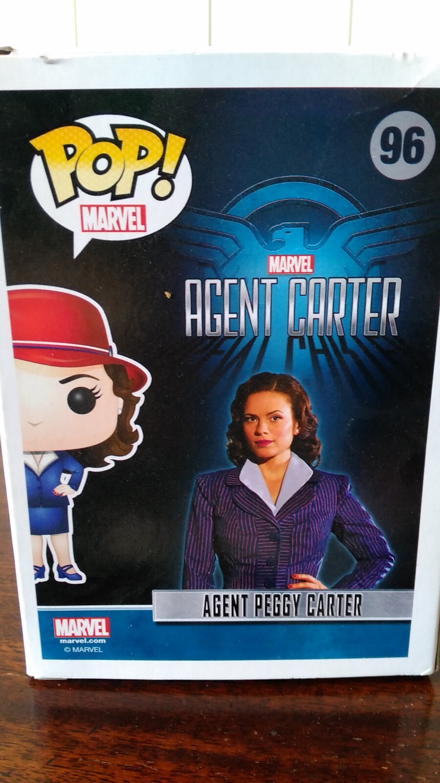 Animated pop Marvel Agent Carter No 96 | eBay