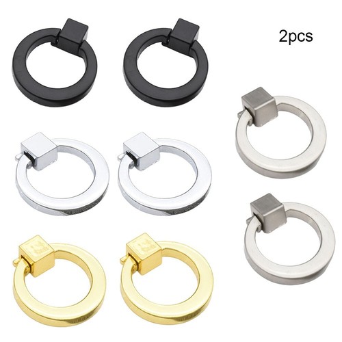 Contemporary Cabinet Pull Rings 2PCS Sleek and Stylish Furniture ...