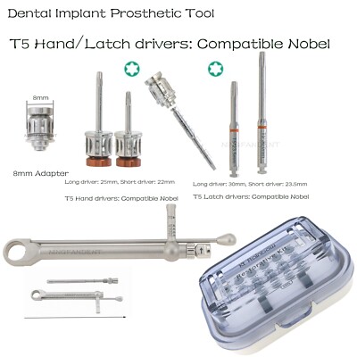 For Nobel biocare active Implant Torque adapter Wrench Screw driver ...