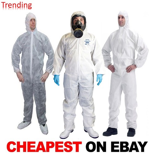 PAINTING BODYSHOP COVERALLS (TYPE 6 & 5 SAME AS TYVEK) DISPOSABLE ...
