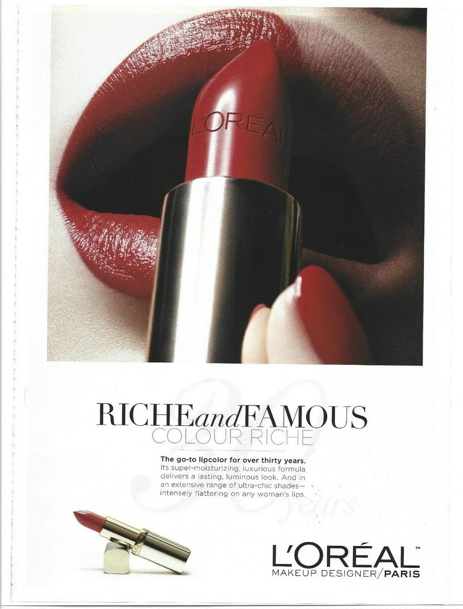 Red Lipstick Print