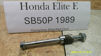 Honda Elite E SB50 1989-90 Front Axle Bolt Scooter Moped Part OUT 16015 ...