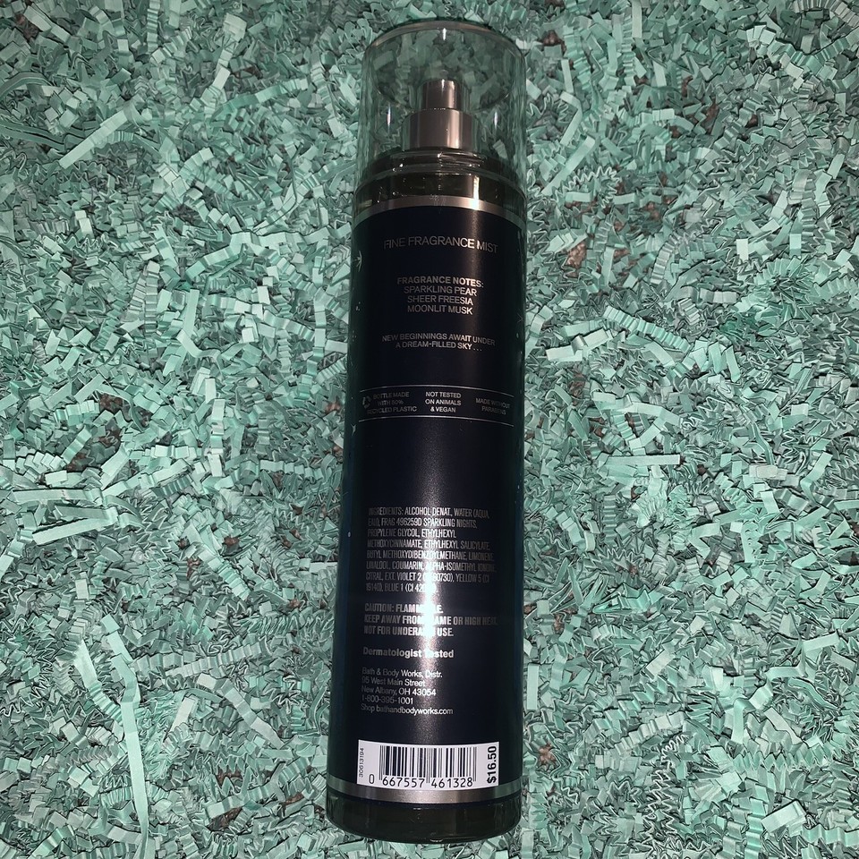 Bath & Body Works SAPPHIRE MOON Fine Fragrance Body Mist Spray Full 8 ...