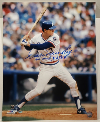 Dale Murphy signed autographed LARGE 16x20 Inscribed "NL MVP 82, 83 ...