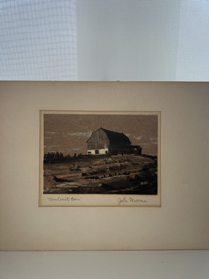 John Mosiman Signed Print Door County Barn ~ 5x7 Matted No Frame | eBay