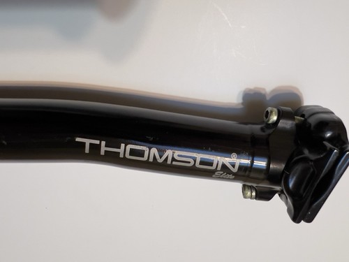 Black Thomson Elite Setback Seatpost 31.6mm x 367mm | eBay