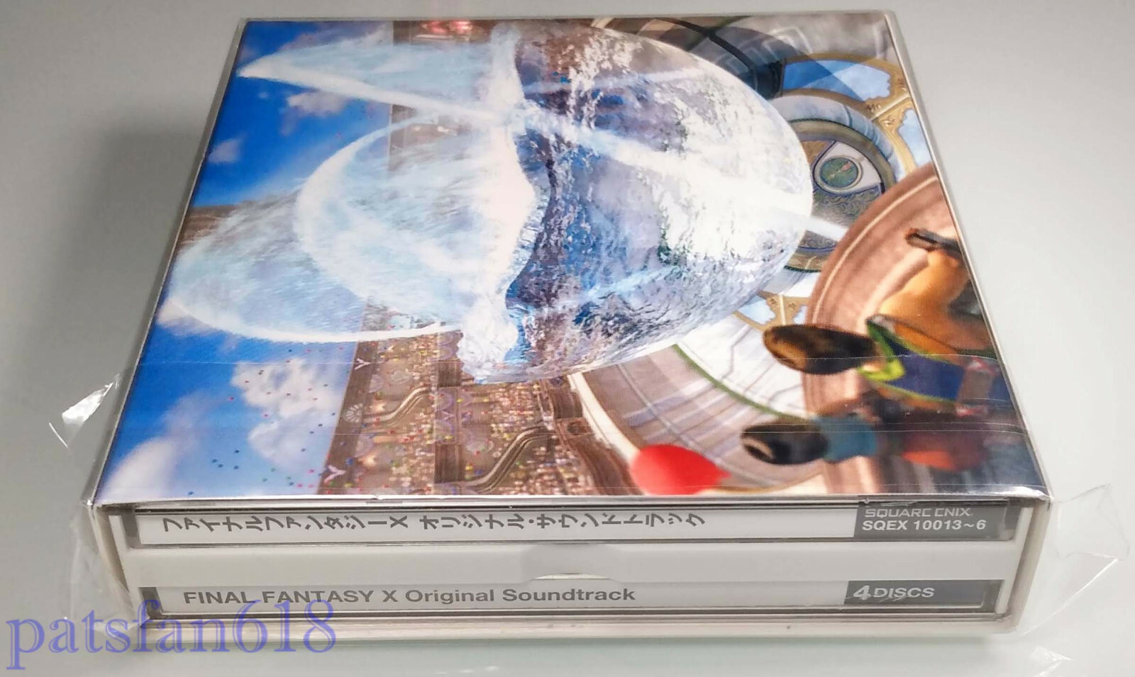 Final Fantasy X ORIGINAL SOUNDTRACK New 4-disc CD FFX 10 JP IMPORT ...