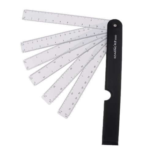 Plastic Scale Rulers with 6 Measure Scales for Engineering | eBay Australia