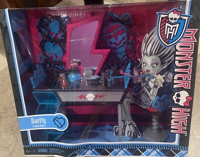 OG MONSTER HIGH- Frankie Stein's Vanity Set- NIB | eBay
