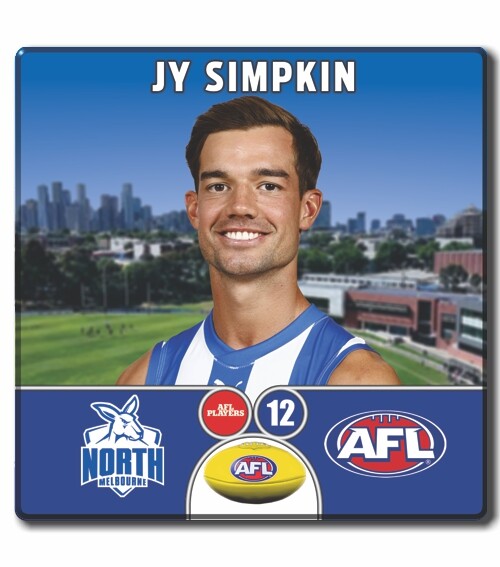 2024 AFL North Melbourne Football Club - SIMPKIN, Jy | eBay
