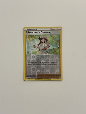 Adventurer's Discovery 224/264 Fusion Strike Pokemon Rev Reverse Holo ...