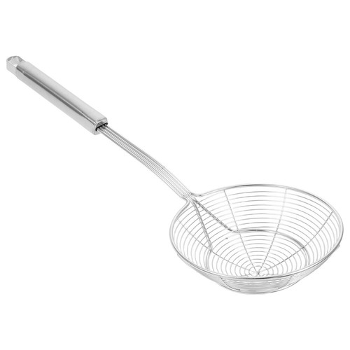 Flour Sieve Stainless Steel Skimmer Noodle Strainer Noodles Colander | eBay
