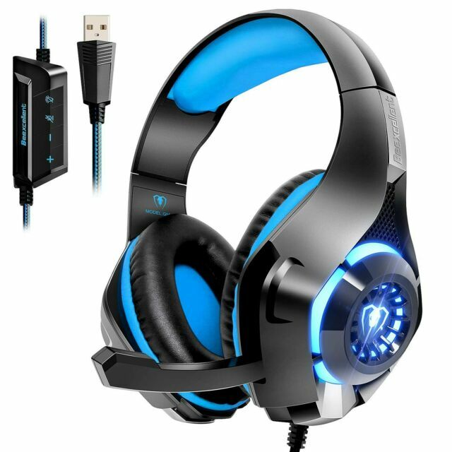 Beexcellent GM-110 7.1 Surround Sound Gaming Headset - Blue for sale ...