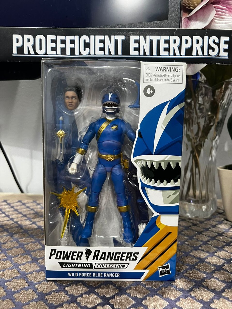 Power Rangers Wild Force Blue Ranger Cyan Wild Force Ranger With Her