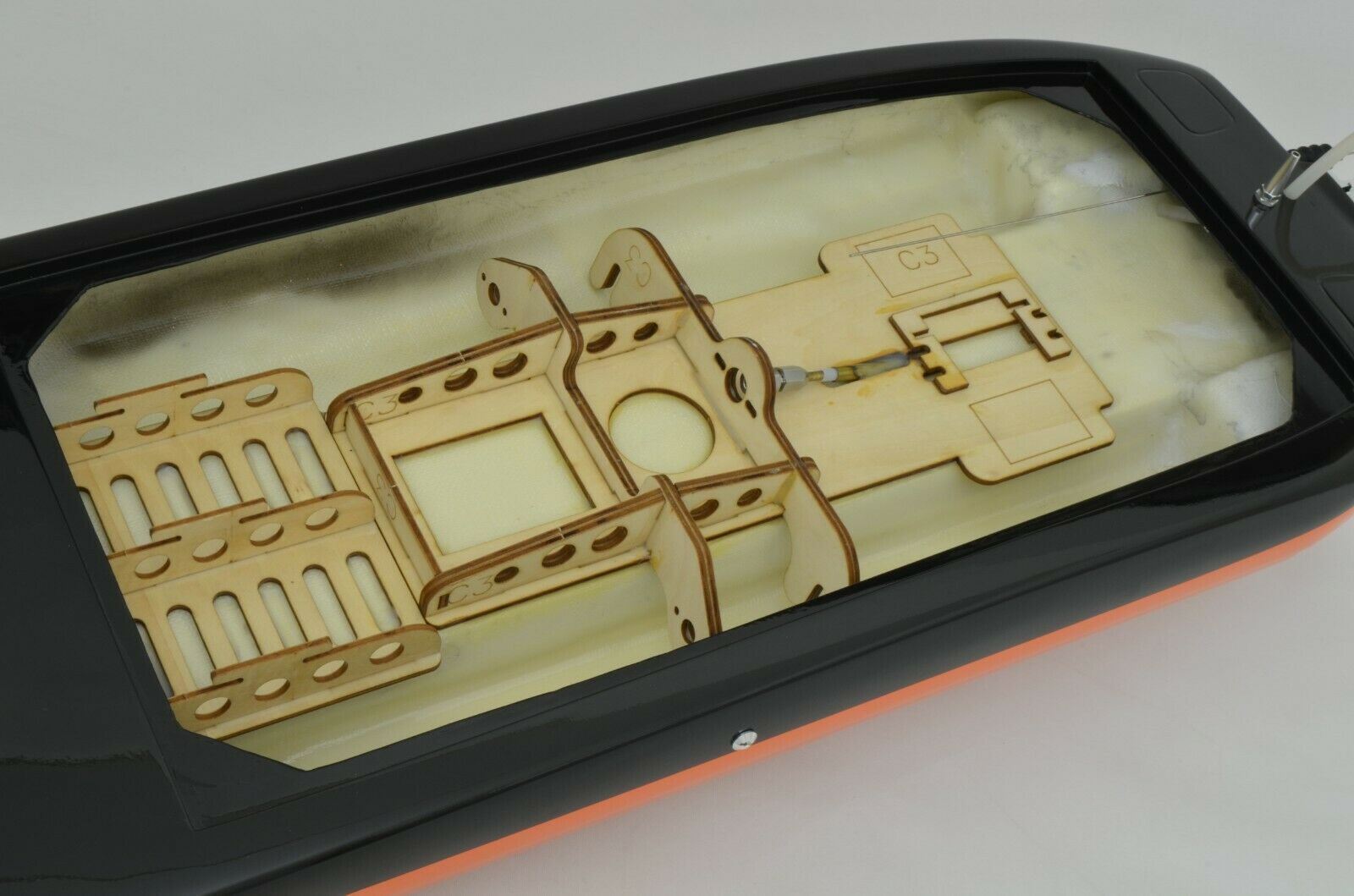 36" RC EP Silver Fox Catamaran Mono Power Epoxy FRP Fiberglass ARR Pro ...