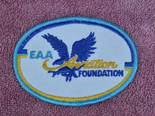 Vintage EAA Aviation Foundation Cap Uniform 4" Patch** | eBay