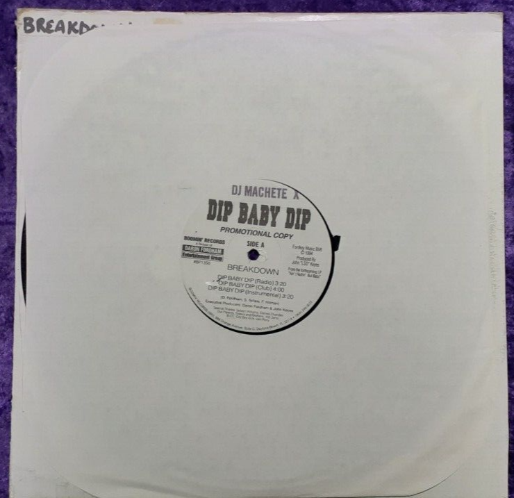 Breakdown Dip Baby Dip Vinyl Record Single | eBay