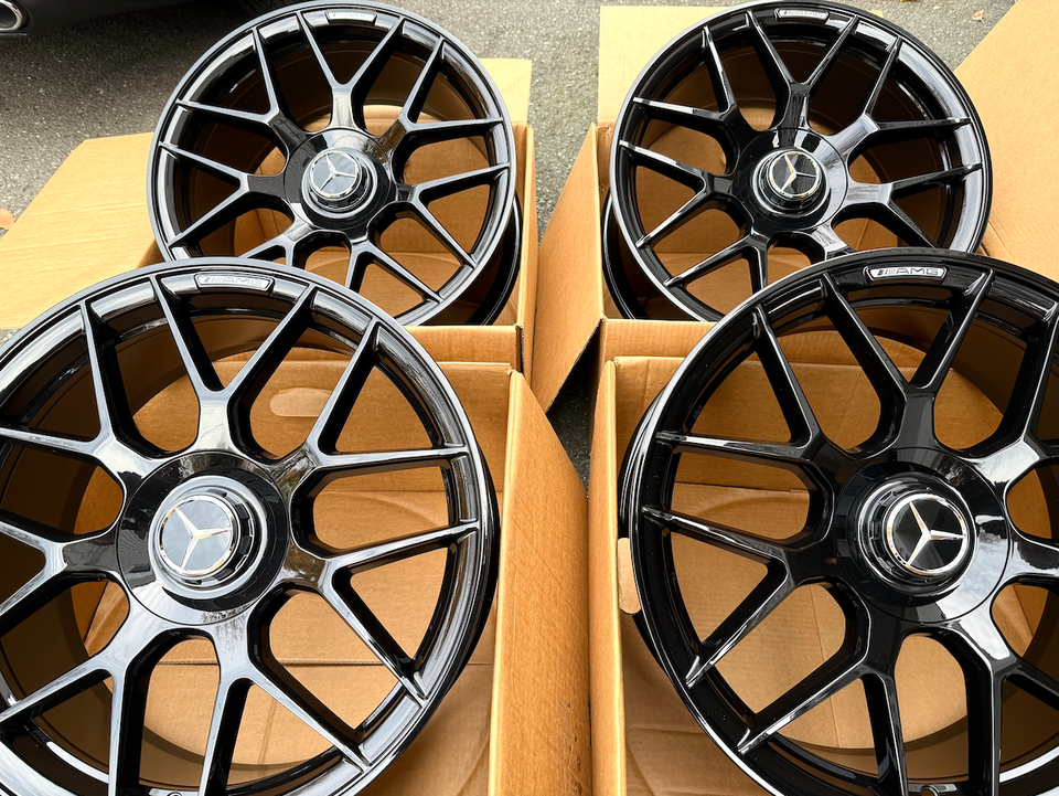 2024 MERCEDES SL63 RIMS WHEELS SET4 NEW 20/8.5 20/9.5 SET4 SL500 SL550 ...