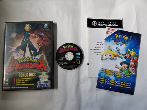 Pokemon Colosseum Jirachi Bonus Disc Complete CIB | eBay