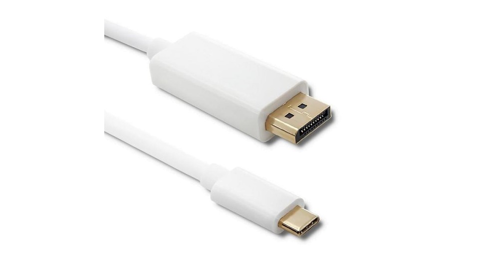 Qoltec DisplayPort Alternate mode USB 3.1 typ C męski DisplayPort męski ...