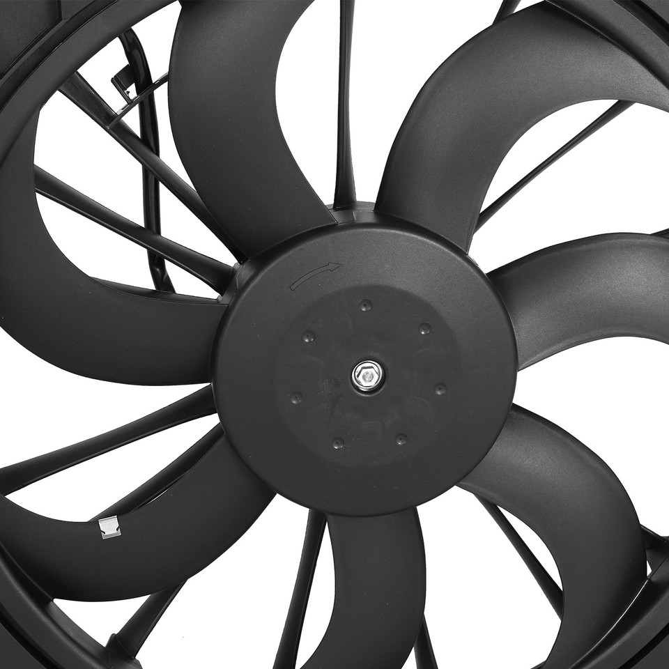 Radiator Cooling Fan For 2009-20 Chrysler 300 Dodge Challenger Charger ...