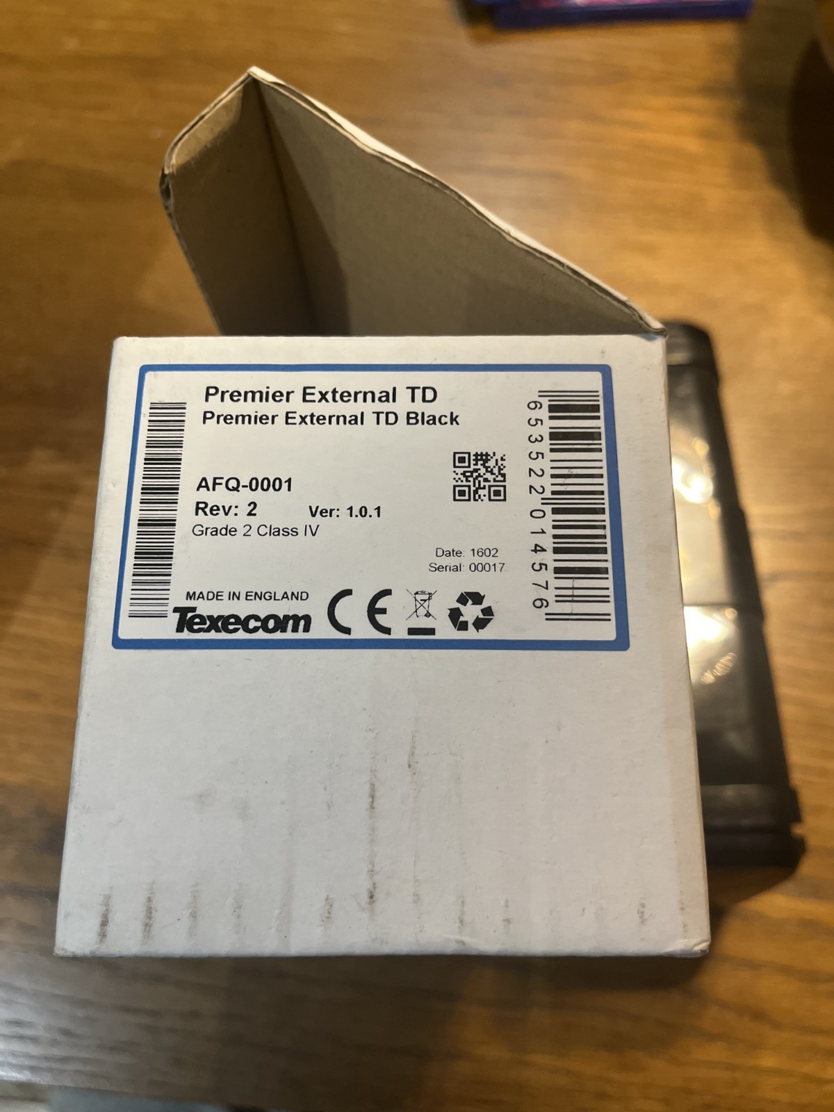 TEXECOM EXTERNAL PIR PREMIER TD TWIN DUAL BLACK AFQ-0001 | eBay