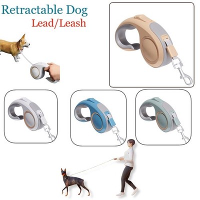 Pet Dog Lead 5M Retractable – Strong Nylon Tape, Adjustable ...