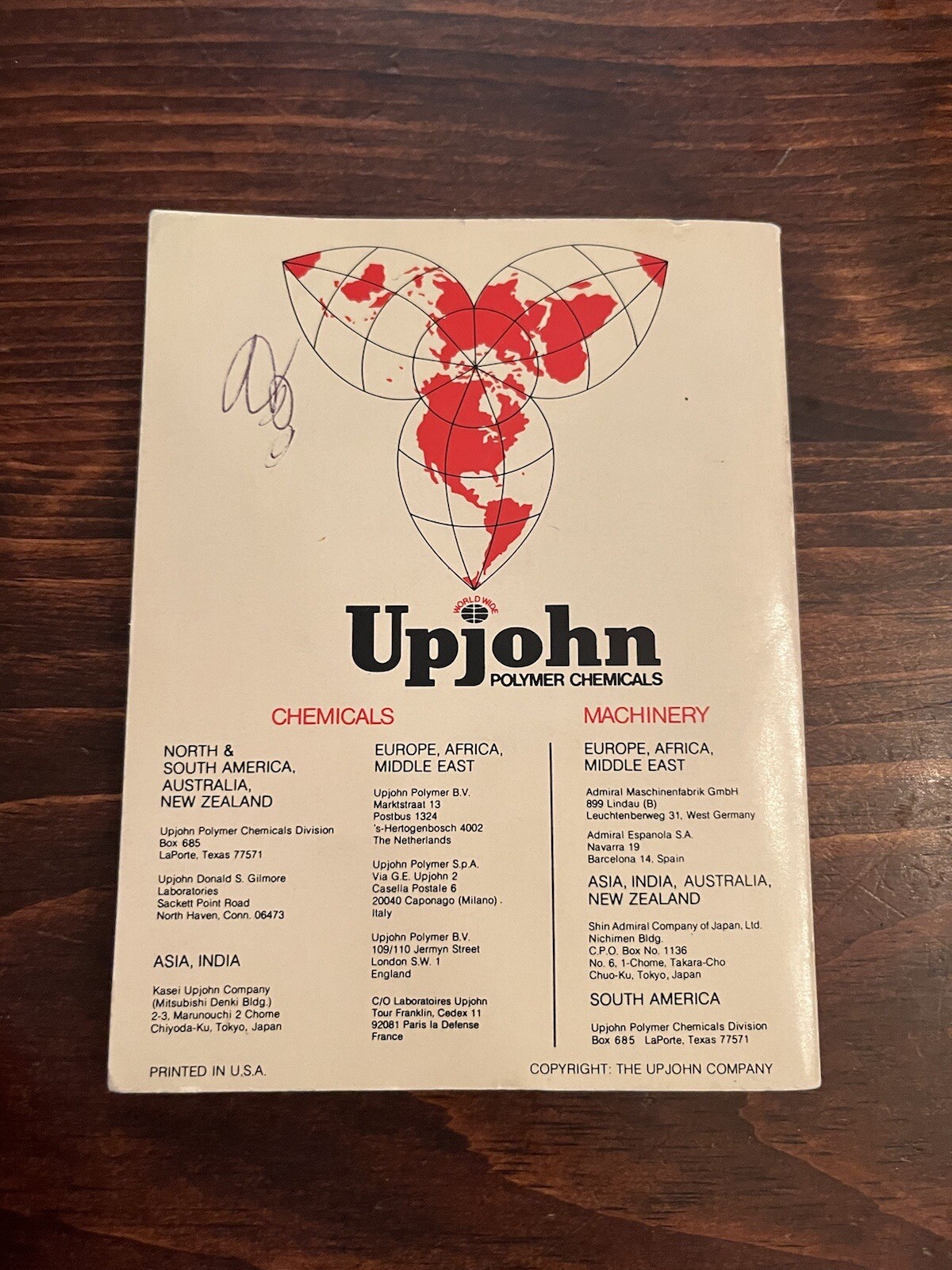 Vintage Upjohn Metric Inch English Chart Conversions USA Paperback ...