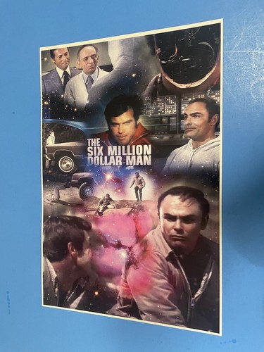 SIX MILLION DOLLAR MAN DAY OF THE ROBOT 1974 MASKATRON SEASON 1 POSTER ...