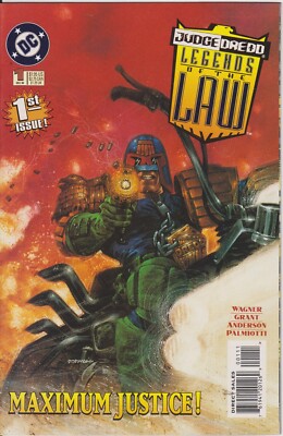 Judge Dredd: Legends of the Law Issue #1 Comic. Alan Grant. John Wagner ...