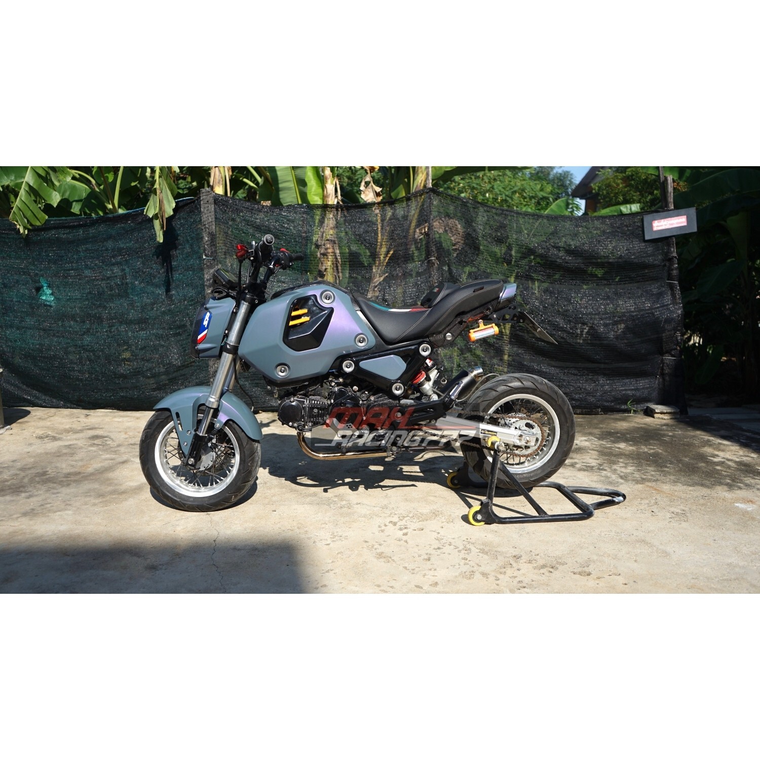 GREY HONDA NEW MSX GROM 125 2021 - 2024 7PC BODY PANELS FRAME BODY TRIM ...
