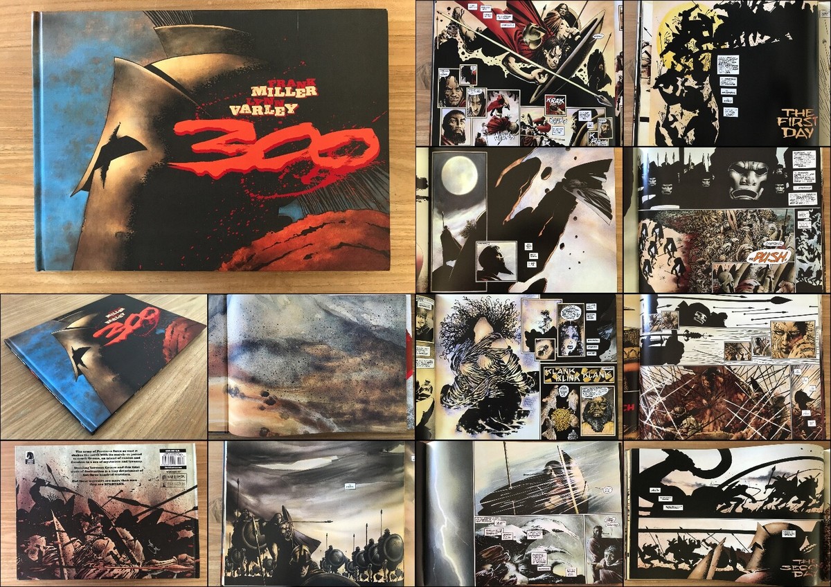 300 Graphic Novel Vs Movie 300 | Poster By Darkdesign